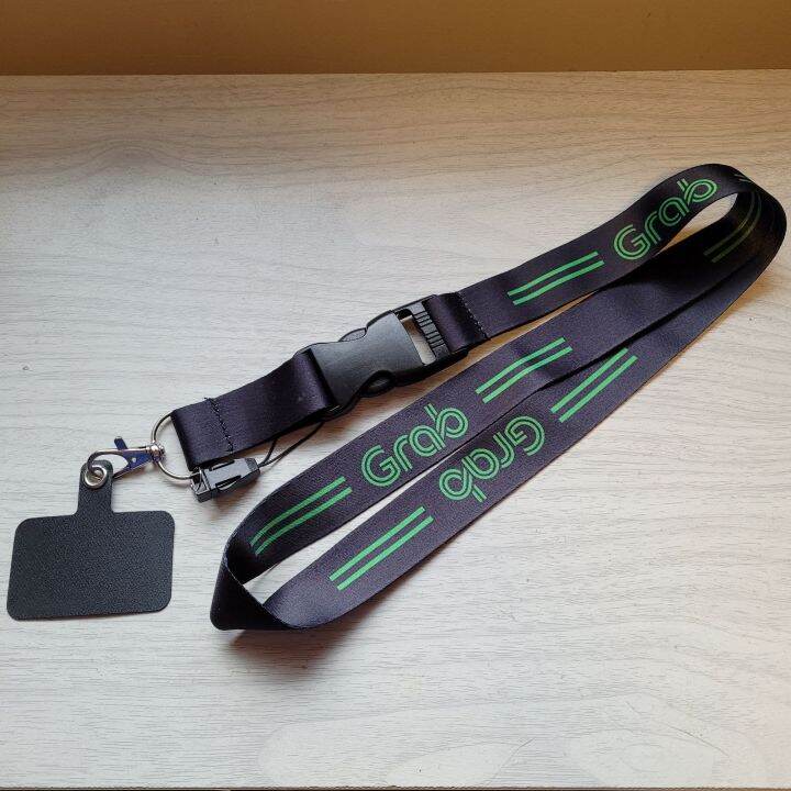 สายคล้องบัตร+แผ่นรอง Grab | Lazada.co.th