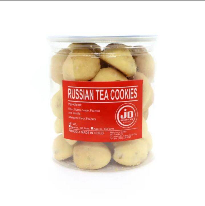 JD BAKERY RUSSIAN TEA COOKIES | Lazada PH