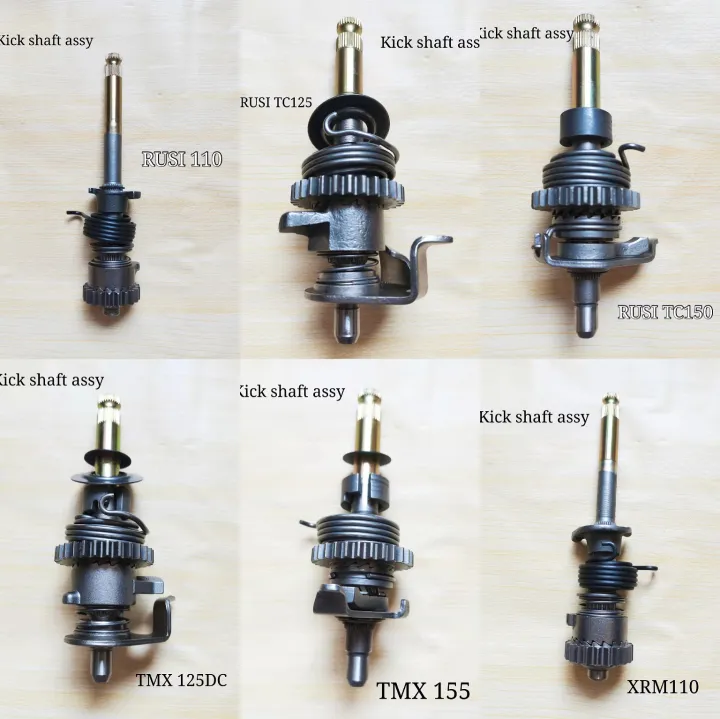 KICK SHAFT ASSY - RUSI - 110 / RUSI TC125 / RUSI TC150/XRM / TMX 125DC ...