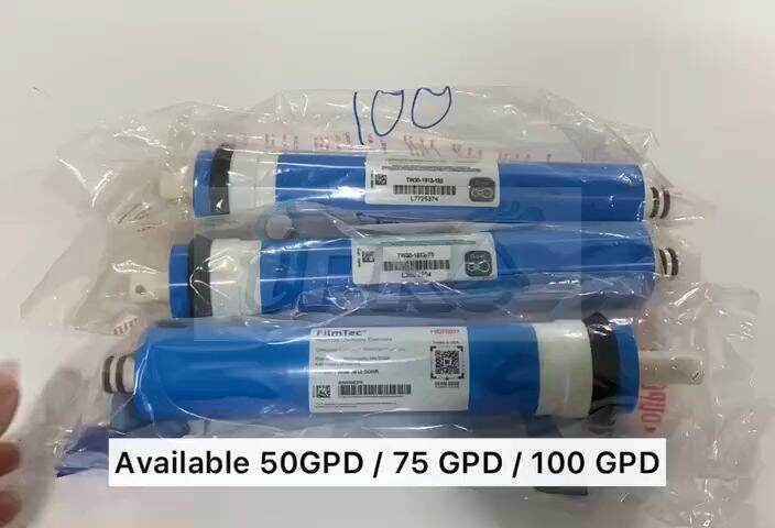 (USA) DOW FILMTEC Genuine RO Membrane 50 / 75 / 100 GPD Reverse Osmosis ...