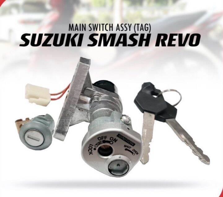 SUZUKI SMASH REVO MAIN SWITCH ASSY SMASHREVO | Lazada