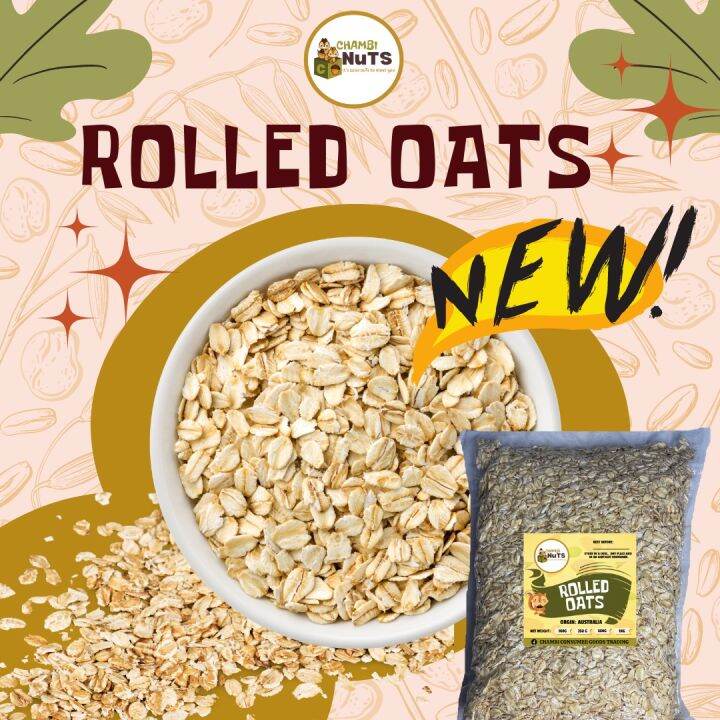 Premium Rolled Oats from Australia 1KG |500G |250G |100G | Lazada PH