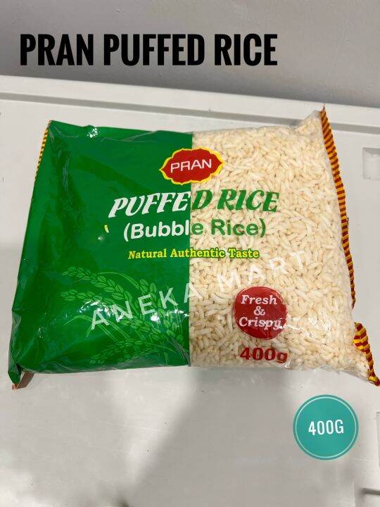 Pran Puffed Rice/ Bubble Rice 【400g】 | Lazada