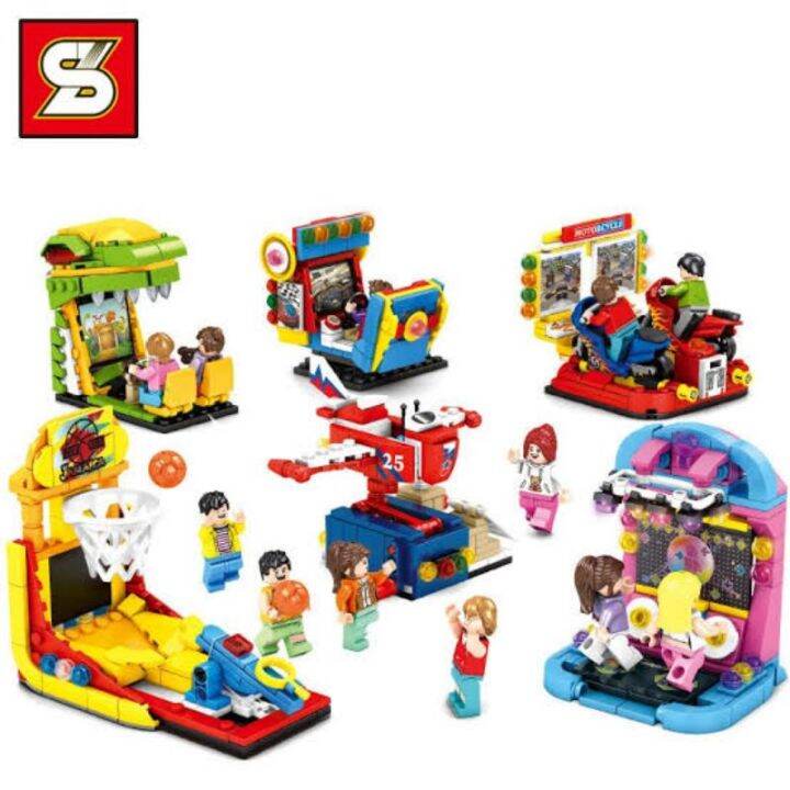 mainan balok brick arcade game ding dong sy 5302 timezone happytime ...