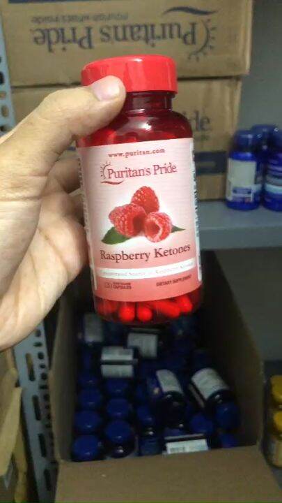Viên uống giảm cân, hạn chế tích tụ mỡ Raspberry Ketones Puritan's Pride 120 viên | Lazada.vn