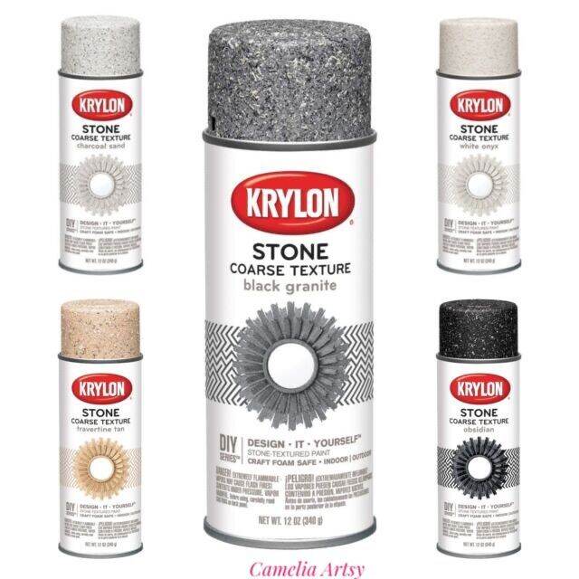 Krylon Coarse Stone Textured Finish 12oz🔥offer🔥 | Lazada