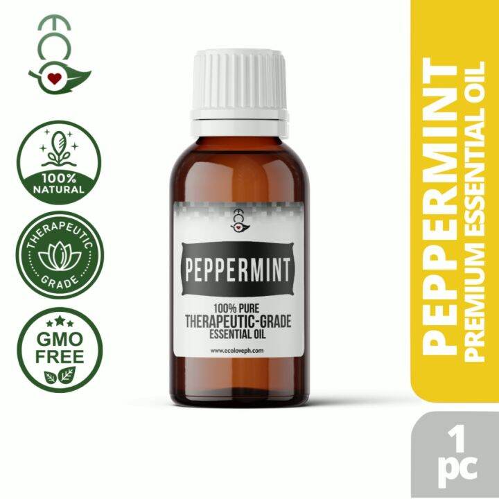 Premium Peppermint Essential Oil, 100% Pure Therapeutic Grade, Steam ...