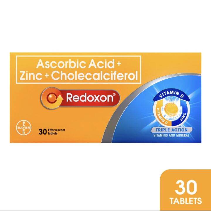 Redoxon Triple Action 30 Effervescent Tablets | Lazada PH
