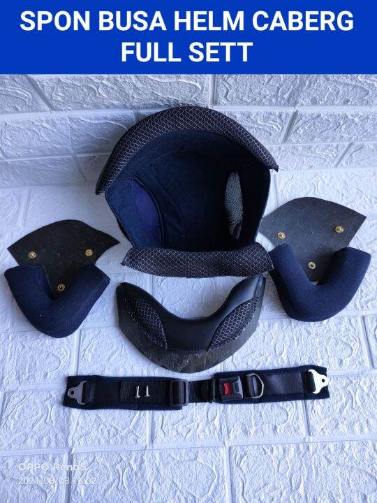 Spon Busa Helm Takachi Caberg Full Sett | Lazada Indonesia