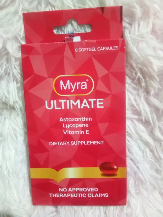 Myra Ultimate Vitamine E Lycopene Astaxanthin 8 capsules | Lazada PH