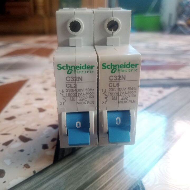 Mcb Schneider C32N PLN CL2 CL6 CL10 | Lazada Indonesia