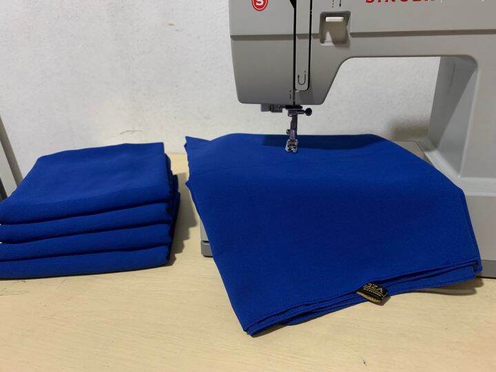 Pashmina warna biru electric/warna birel/biru elektrik/warna terbaru ...