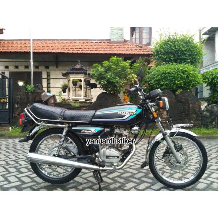 STRIPING STIKER LIST STANDAR MOTOR GL 100 TAHUN 1994 STIKER GL 1994 ...