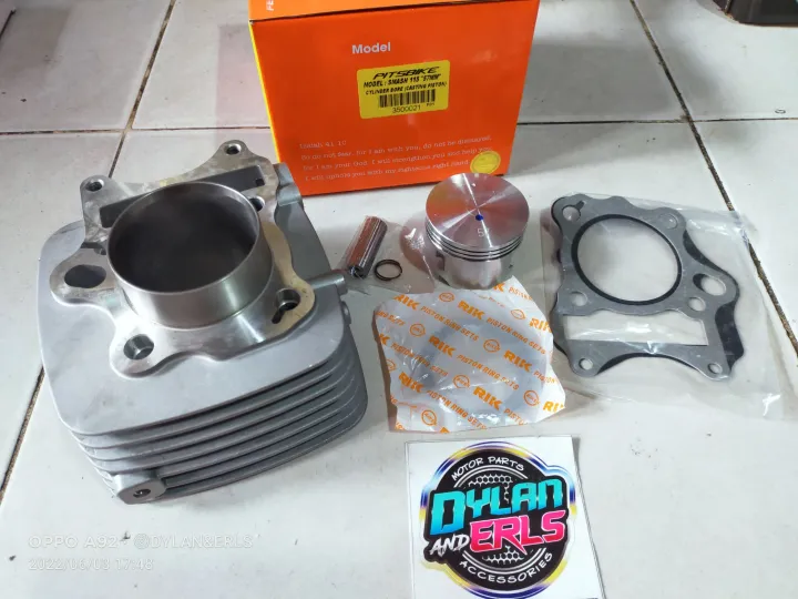 Pitsbike Cylinder Block Bore 57mm for Smash 115 | Lazada PH