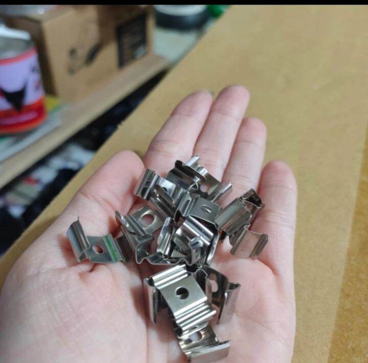 klem besi rumah led strip lebar 17mm | Lazada Indonesia