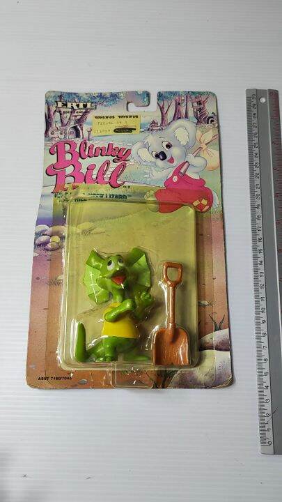 Vintage 1995 Ertl Blinky Bill Figure toy - Frill Neck Lizard RARE ...