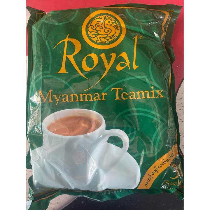 Royal tea mix ชานม 3in1 รสชาติเข้มข้น หอมกลิ่นชาแท้ (แพ็ค 30 ซอง) ชา ...