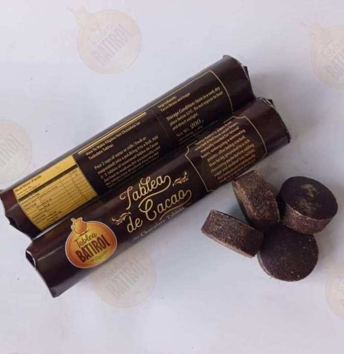 Tablea De Cacao made from Davao Cacao (10 tablets per roll) made in ...