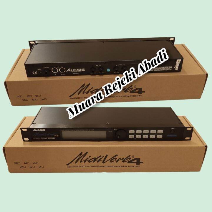 ALESIS MIDIVERB4 EFEK VOKAL MIDIVERB 4 DIGITAL EFFECT VOCAL | Lazada ...