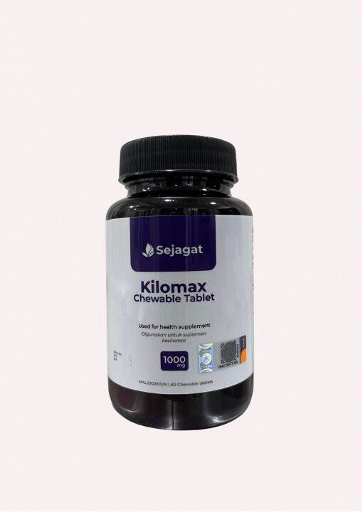 Sejagat Kilomax Chewable Tablet: Suplemen Penambahan Berat Badan Cepat ...