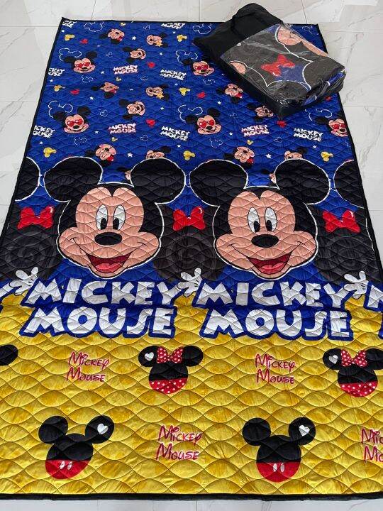 Karpet Mickey Mouse Ukuran Standar / Alas Lantai Tebal Hangat Mudah di ...