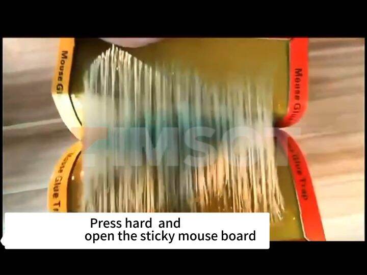 TIMSOT Super Strong Mouse Glue Board Mouse Glue Trap Mouse Sticky Board ...