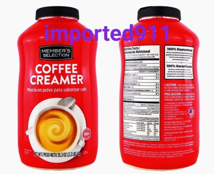 ZERO Sugar/Low Carb Creamer Member's Selection/Nestle Coffee Creamer ...