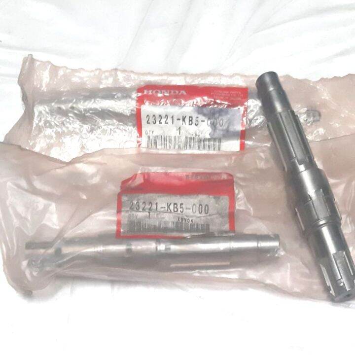 HONDA TMX155 GENUINE JAPAN FACTORY COUNTERSHAFT TRANSMISSION/ DRIVE AXLE; PART#23221-KB5-000 ...