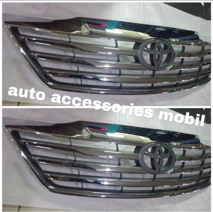 Grill Toyota Fortuner 2012 - 2015 full chrome | Lazada Indonesia