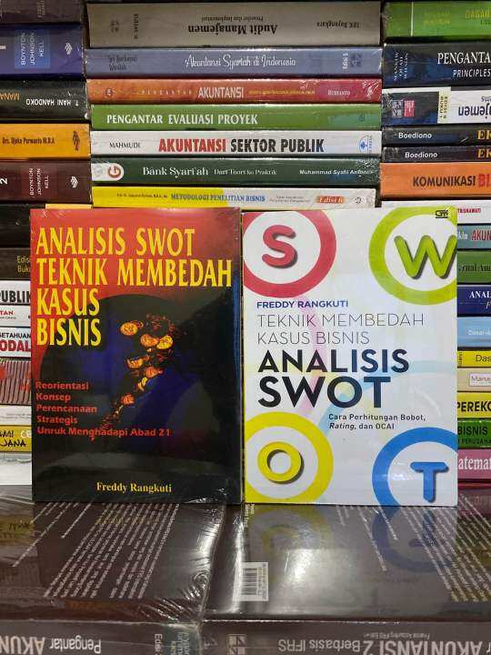 Paket 2 Buku Analisis Swot - Freddy Rangkuti | Lazada Indonesia