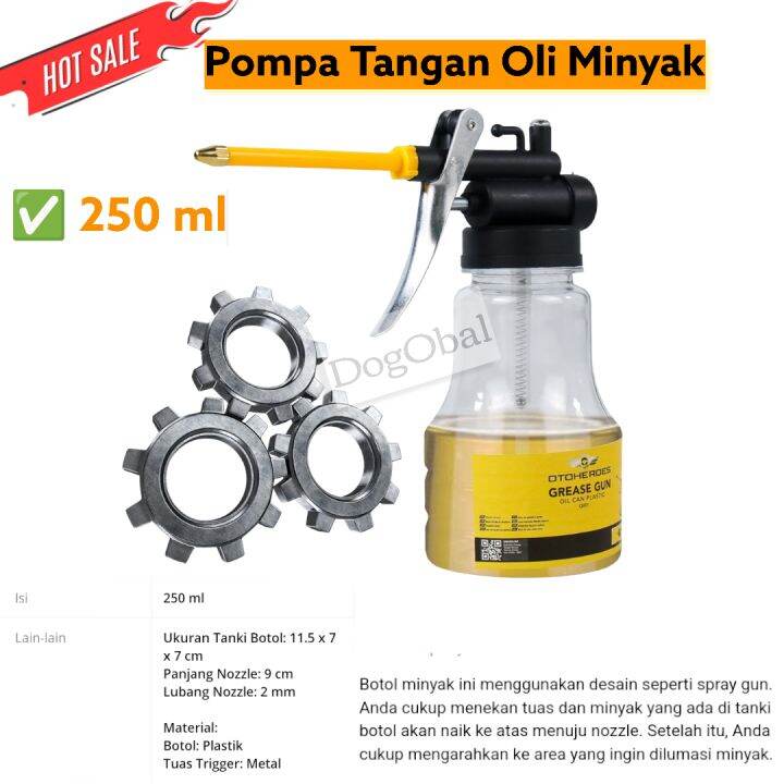 Pompa minyak oli Botol pompa oli minyak 250ml | Lazada Indonesia