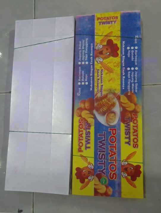 kertas pembungkus/kemasan kentang ulir | Lazada Indonesia