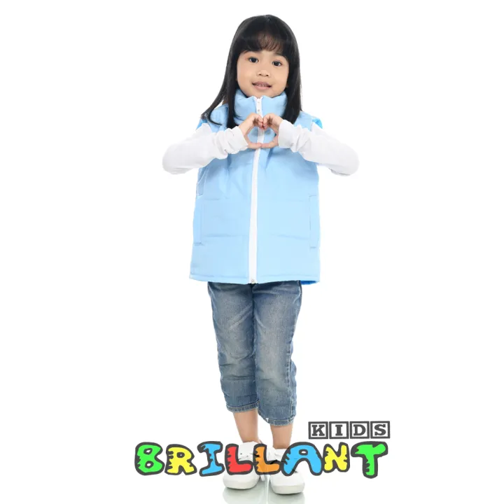 Brillant Rompi Anak Perempuan Vest Korea Lucu Tebal dan Berkualitas ...