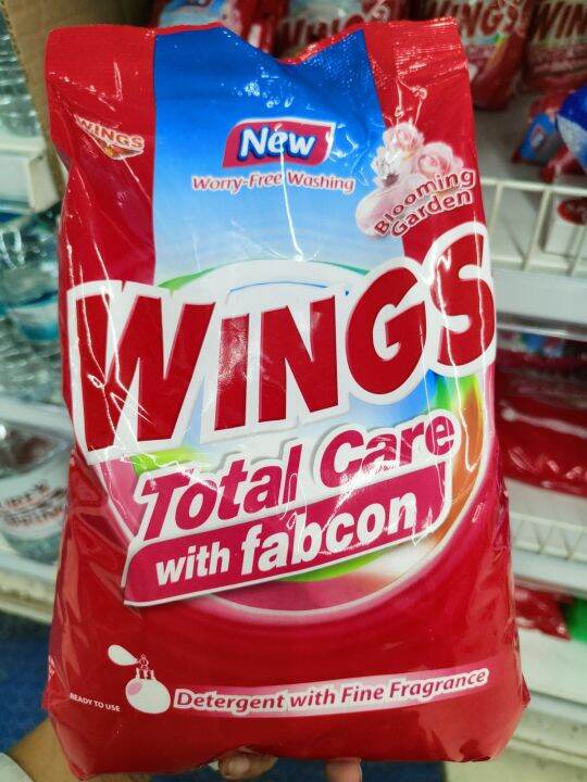 Wings Laundry Detergent Total Care With Fabcon 1.1kg | Lazada PH