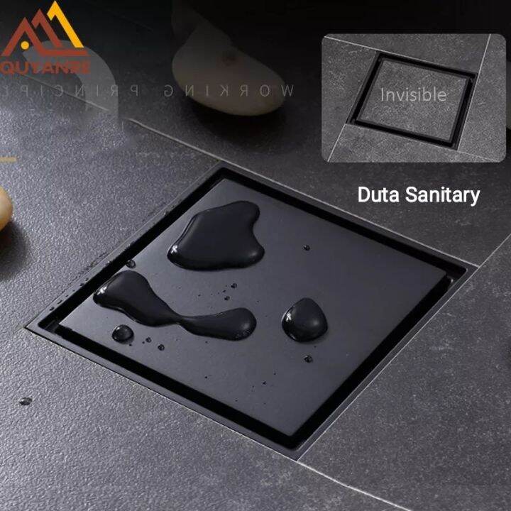 Smart Floor Drain Stainless Insert Tile 10x10 | Lazada Indonesia