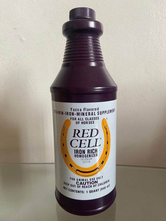 Red Cell Iron Rich Vitamins 1 Quart for Horse and Gamefowl | Lazada PH