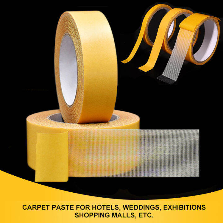 5M/Roll Strong Fixation Double Sided Tape Cloth Base Tape Translucent ...