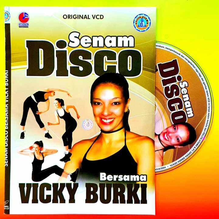 KASET VCD SENAM VICKY BURKY-KASET VCD SENAM AEROBIK-VCD SENAM-VCD SENAM ...