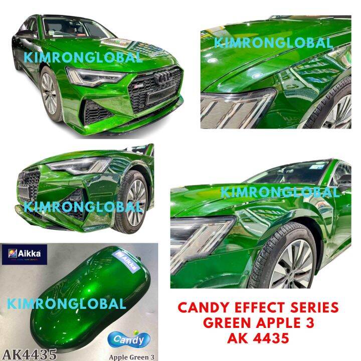 Aikka Paint AK4435 Green Apple 3, Candy Effect Series | Lazada