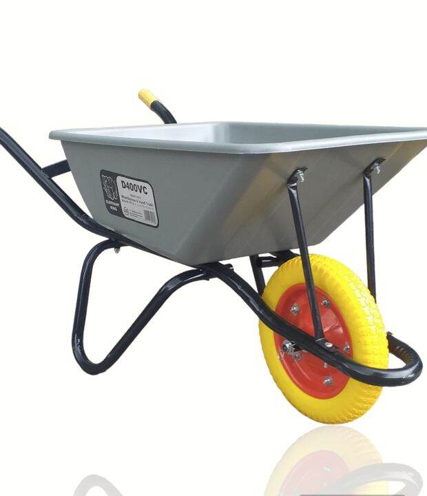 Heavy duty wheelbarrow B.King elephant((Pvc fiber :Grey)) There are 2 ...