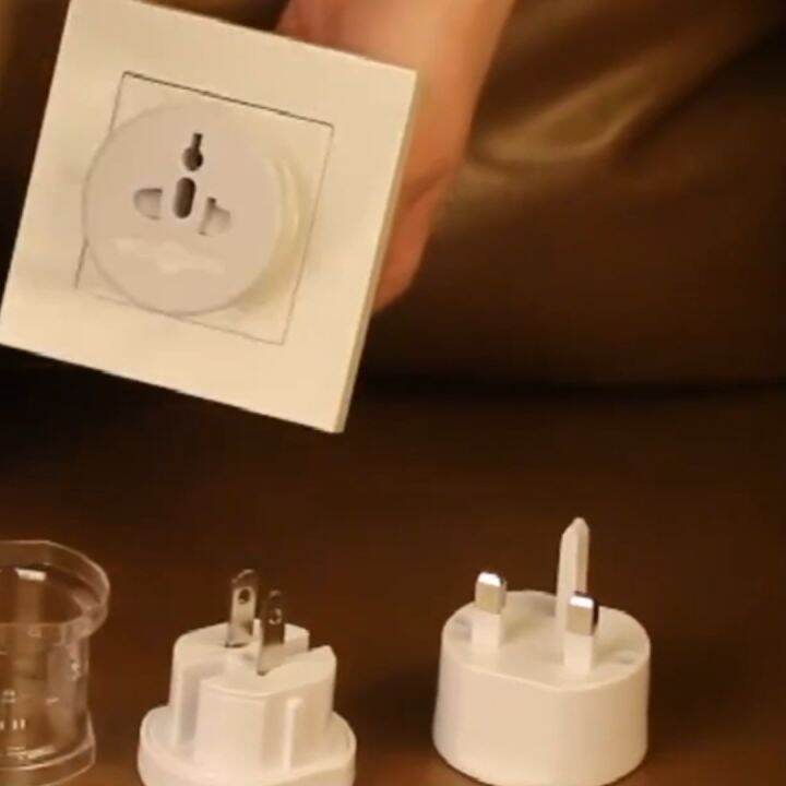 WM-203 Cylindrical 3-in-1 Multi-country universal conversion plug ...