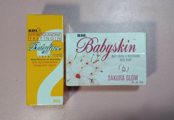 RDL Baby Face #2 With RDL Baby Skin Sakura Scent 135g | Lazada PH