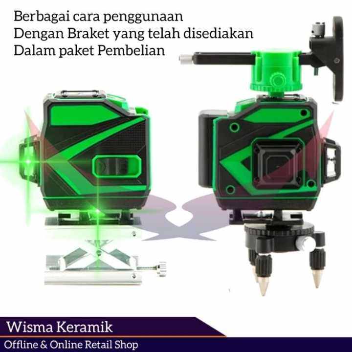 laser level 12 line 3D, waterpas laser otomatis 12 garis | Lazada Indonesia