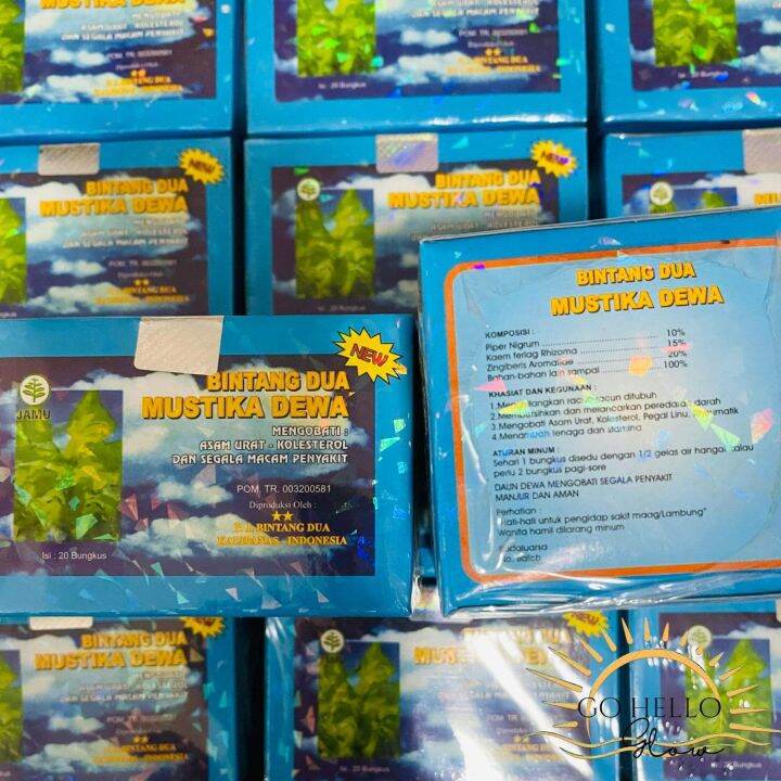 ORIGINAL MUSTIKA DEWA BINTANG DUA HERBAL TEA (with.freebie) | Lazada PH