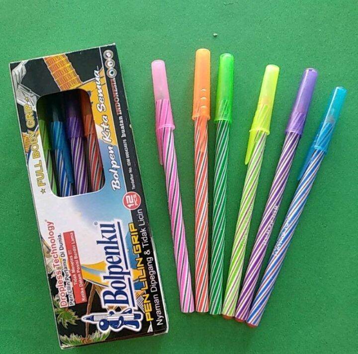 PULPEN LILIN BOLPENKU ISI 12 PCS | Lazada Indonesia