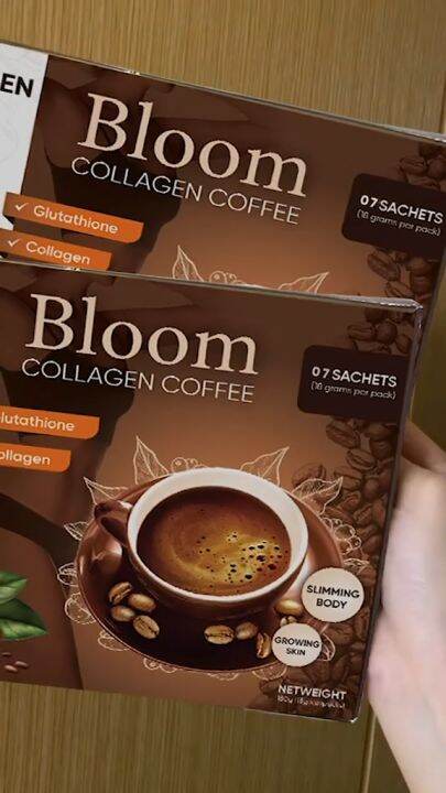 NUGEN Bloom Collagen Coffee Nugen Collagen Coffee Original Slimming ...