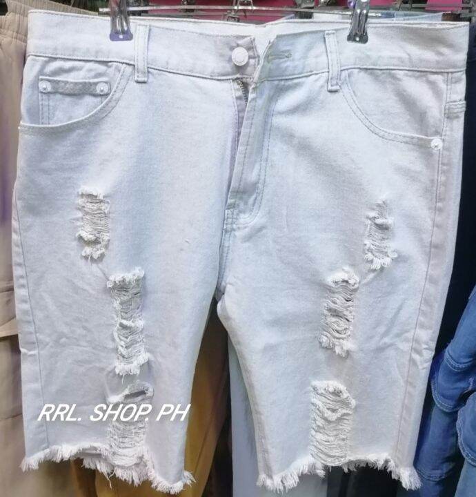 Korean style fashion best seller casual ripped/tattered tokong fit ...