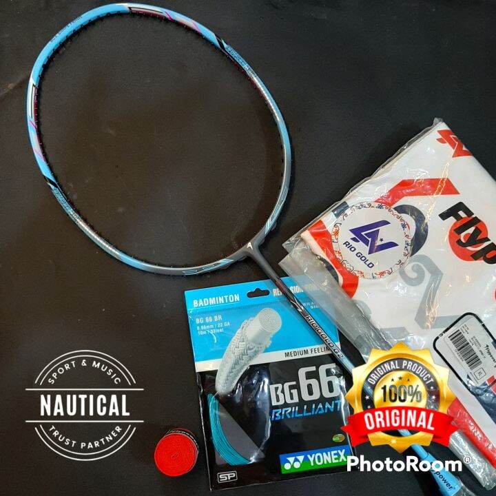 RAKET FLYPOWER RIO GOLD C2 ORIGINAL RAKET BADMINTON | Lazada Indonesia