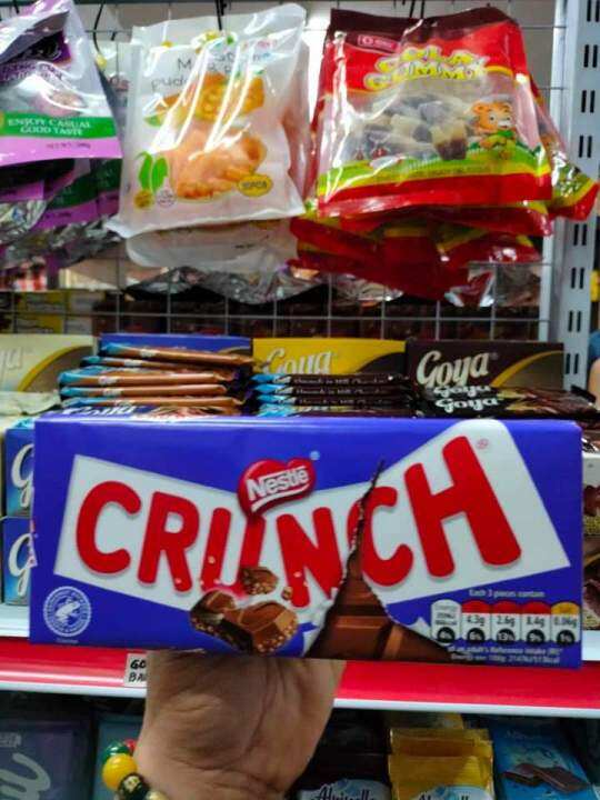 nestle crunch chocolate 100g | Lazada PH