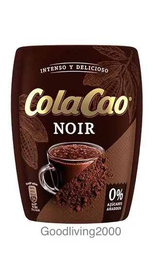 (Free shipping) ColaCao Noir Cocoa 300 g เครื่องดื่มโกโก้ ไขมันต่ำ ชนิดผง ตราโกลา เกา นัวร์ 300 ...